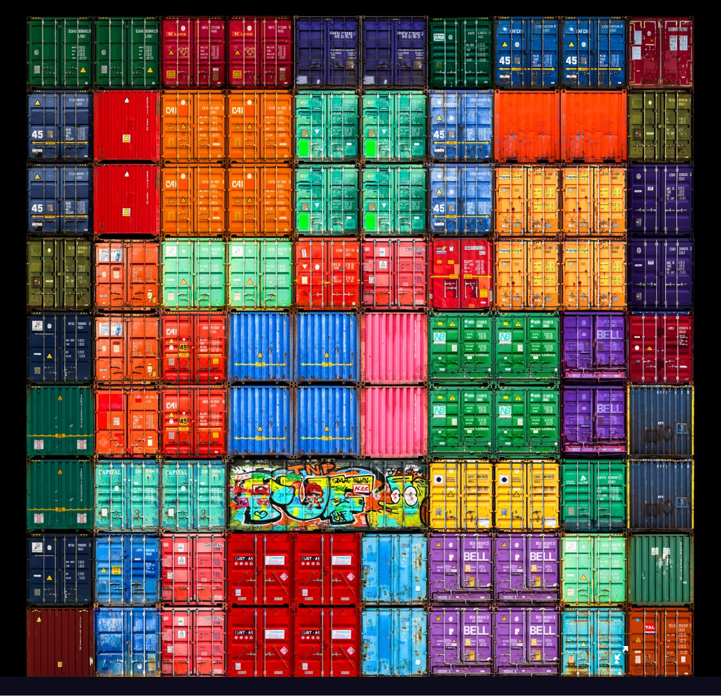 Didier Engels - Little Compo Eight 59 x 55 cm. incl. lijst - Art4Living ...