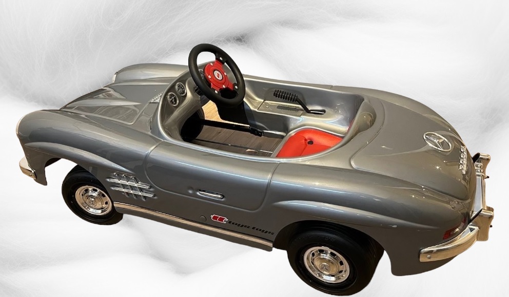 Zeer Bijzonder: Vintage trapauto Mercedes Benz 300 SL - 117 x 53 x 48 ...